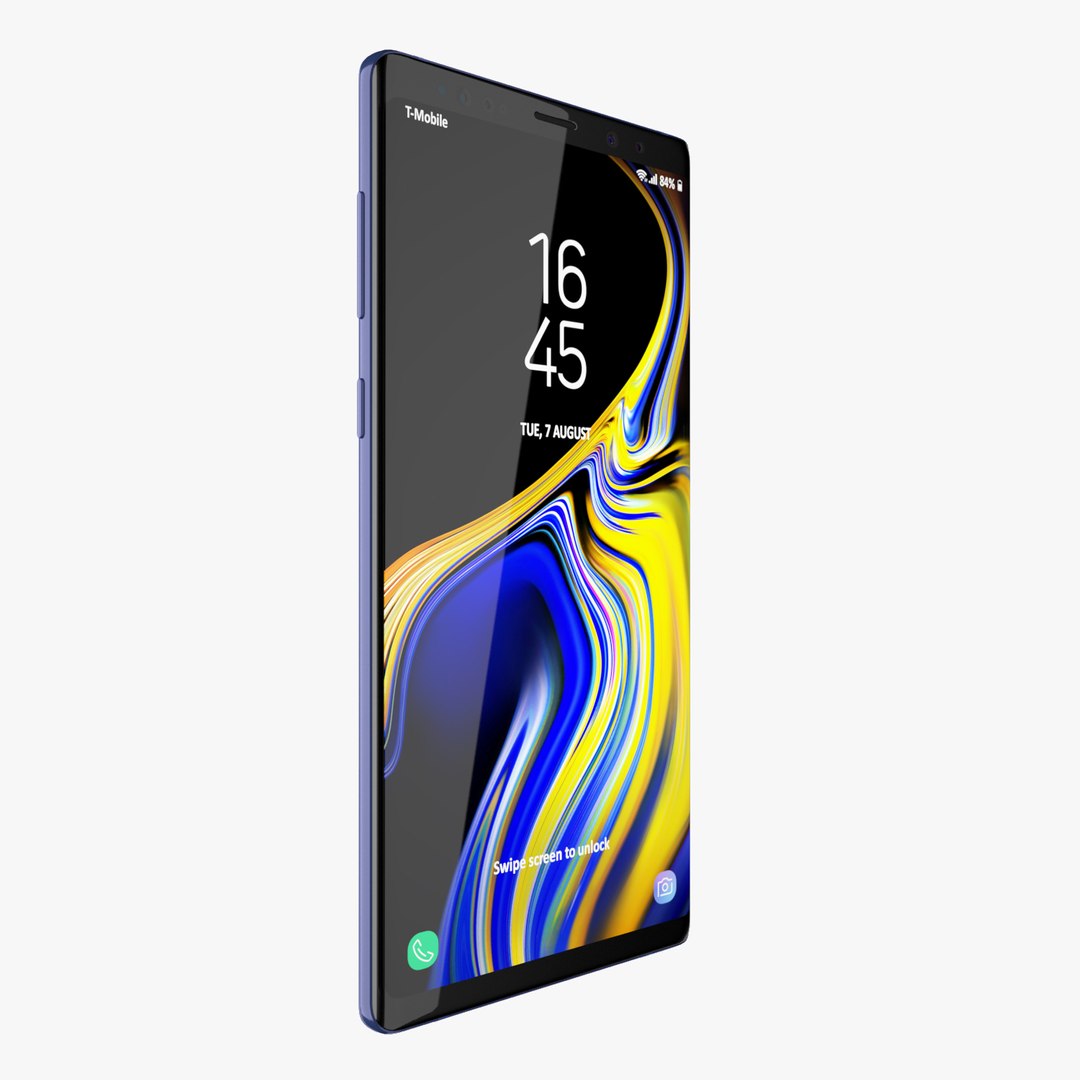 Samsung Galaxy Note 9 3D Model - TurboSquid 1317826