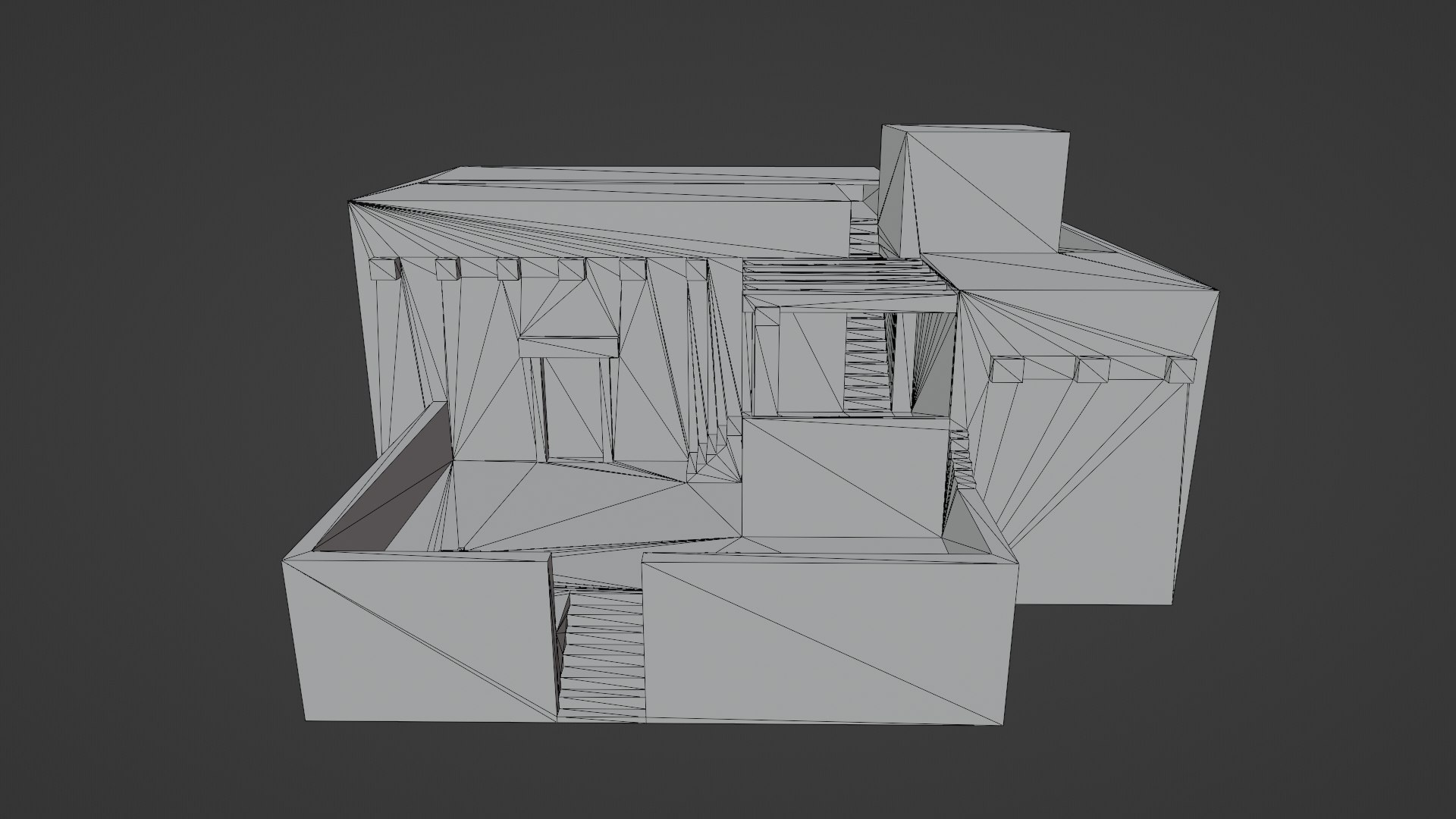 3D Voxel House - TurboSquid 1866877