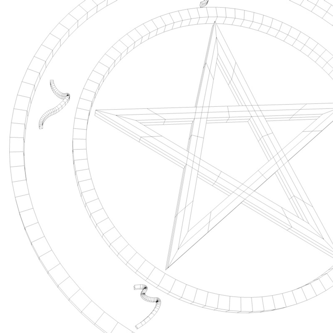 3D Model Pentagram - - TurboSquid 1468887