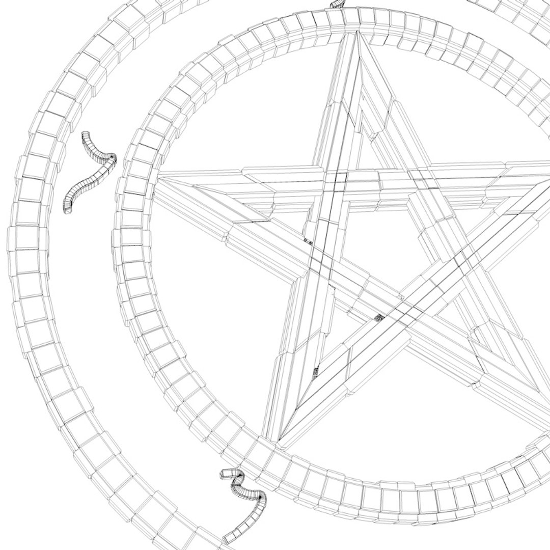 3D Model Pentagram - - TurboSquid 1468887