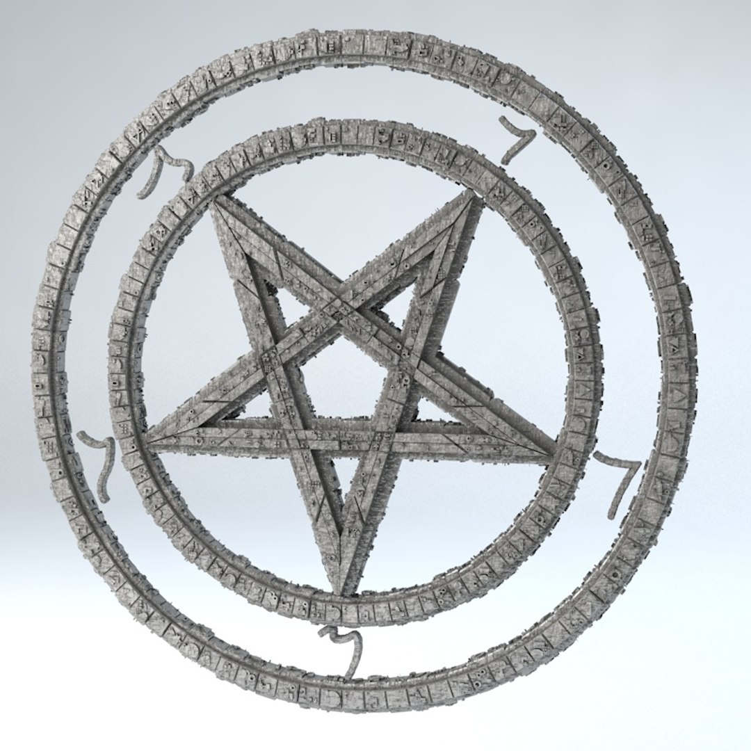 3D Model Pentagram - - TurboSquid 1468887