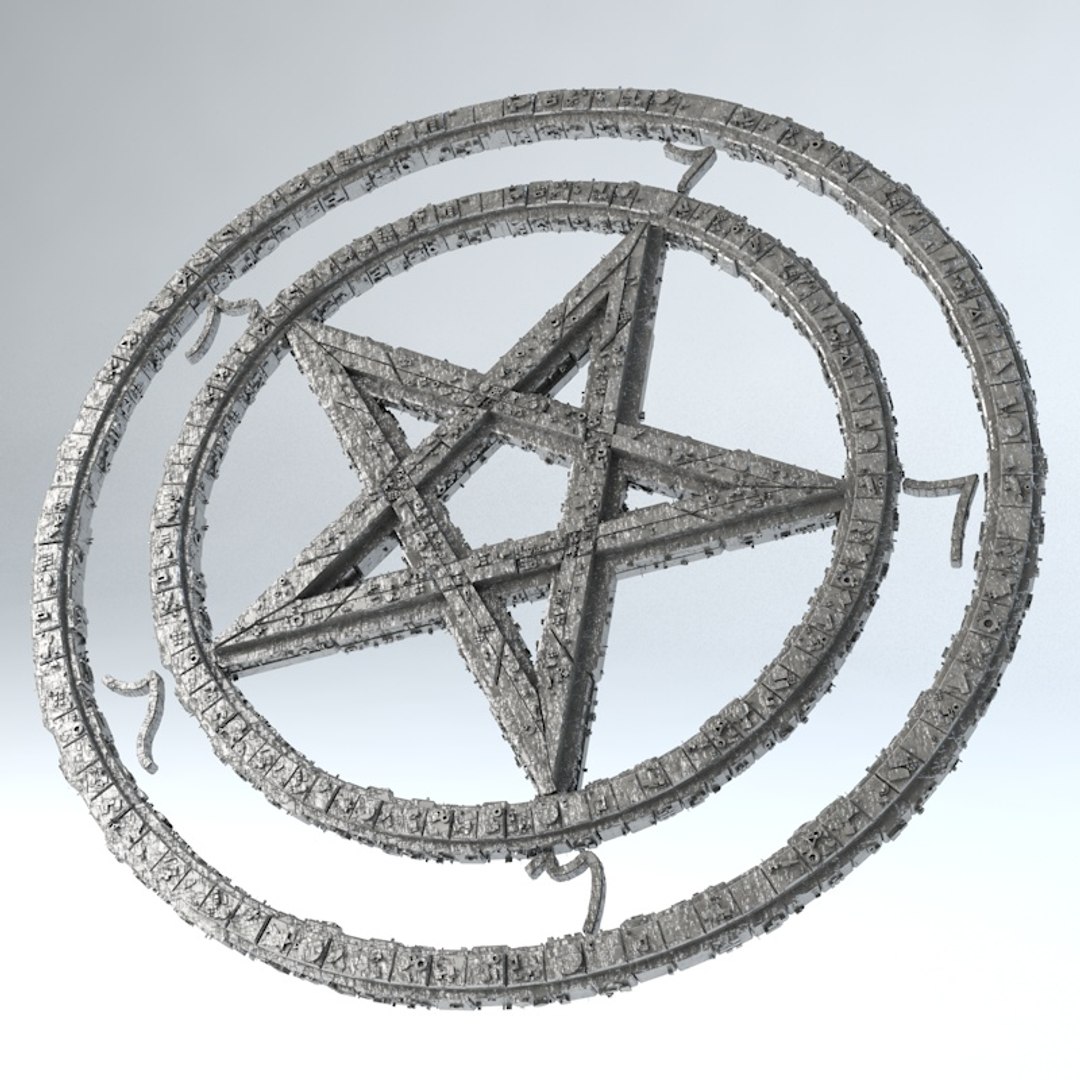 3D Model Pentagram - - TurboSquid 1468887