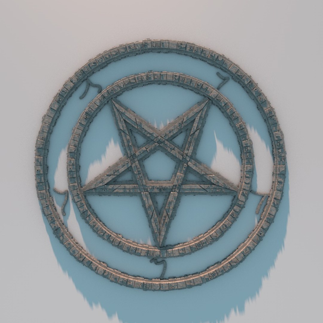 3D Model Pentagram - - TurboSquid 1468887