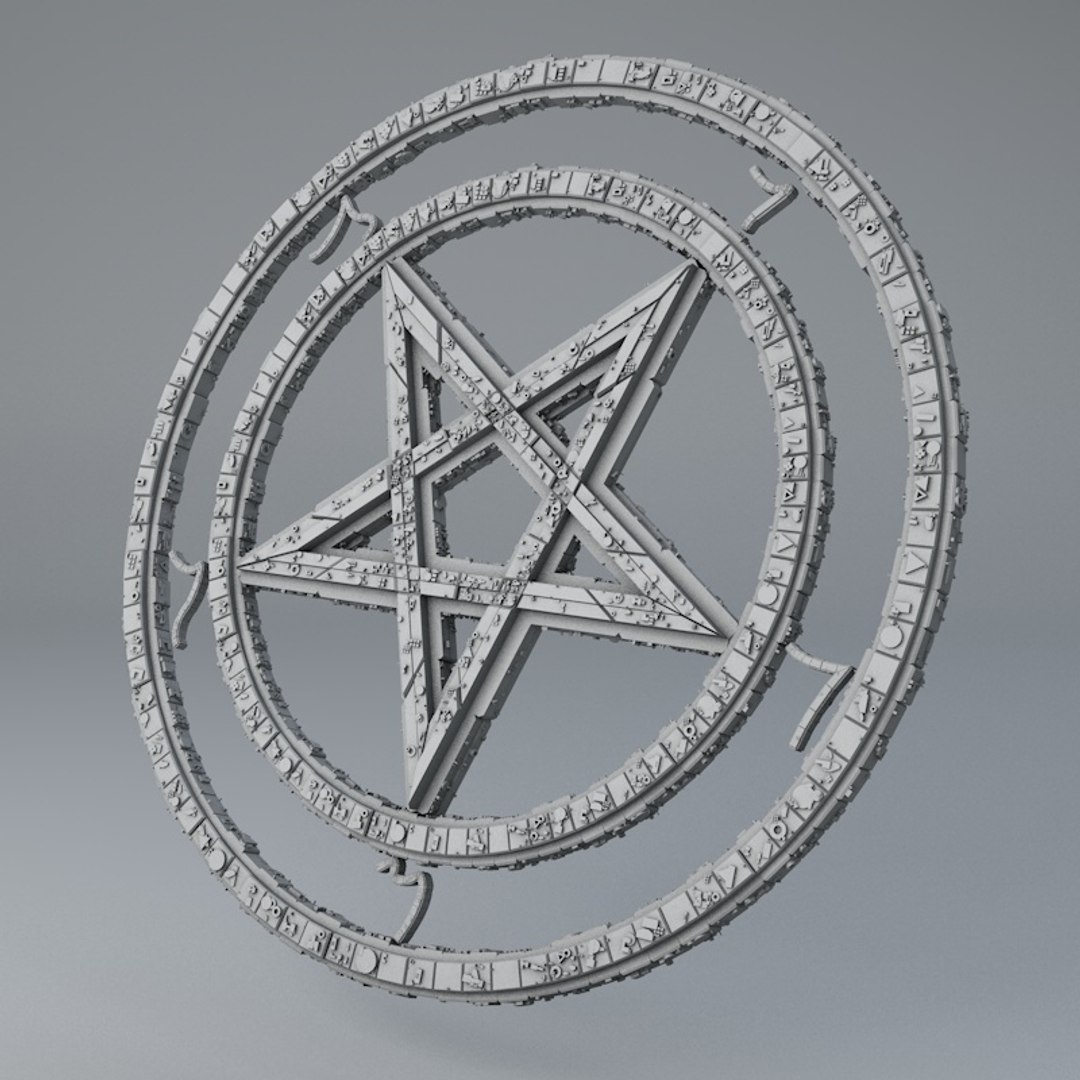 3D Model Pentagram - - TurboSquid 1468887