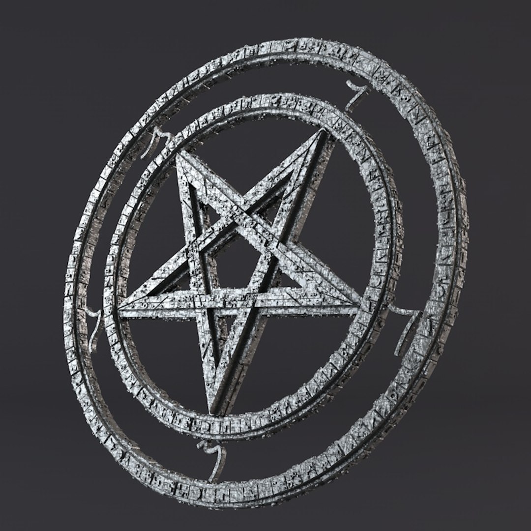 3D Model Pentagram - - TurboSquid 1468887