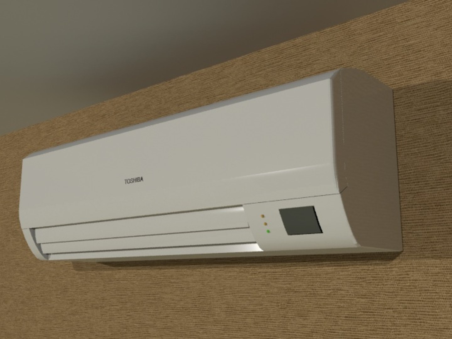 Ac Indoor Split Unit 3d Max