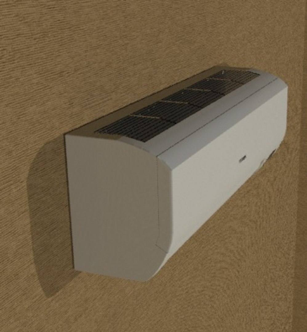 Ac Indoor Split Unit 3d Max