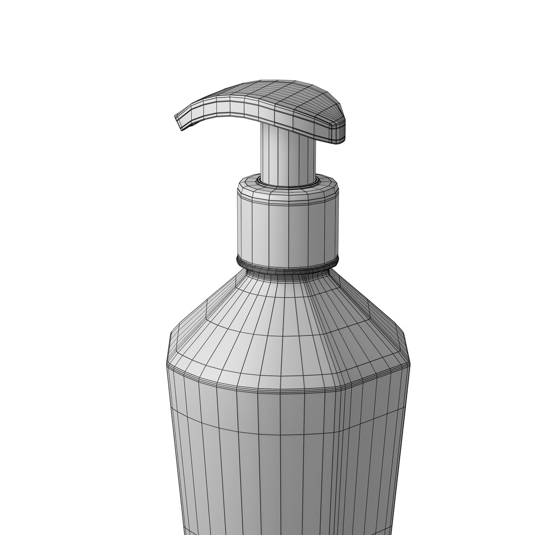 Bottle liquid soap 3D model - TurboSquid 1512239
