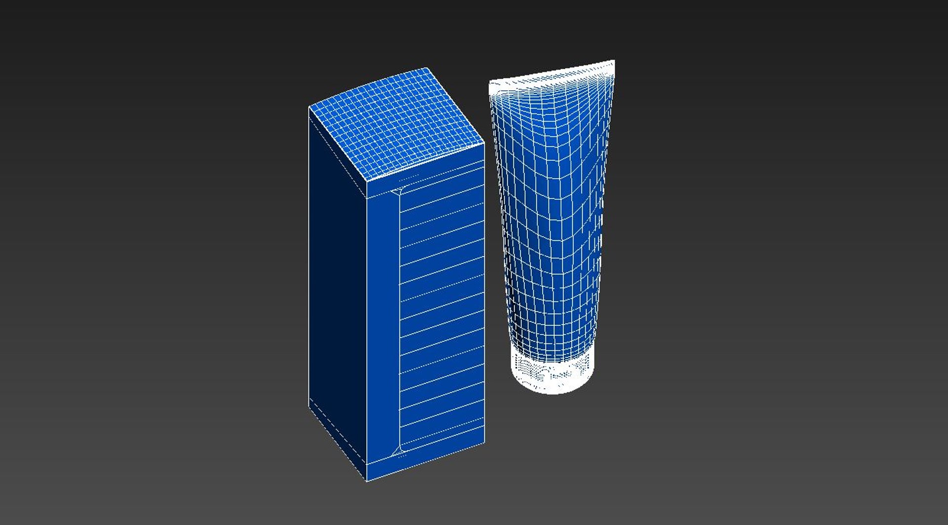 Cream Tube 3D Model - TurboSquid 1789446