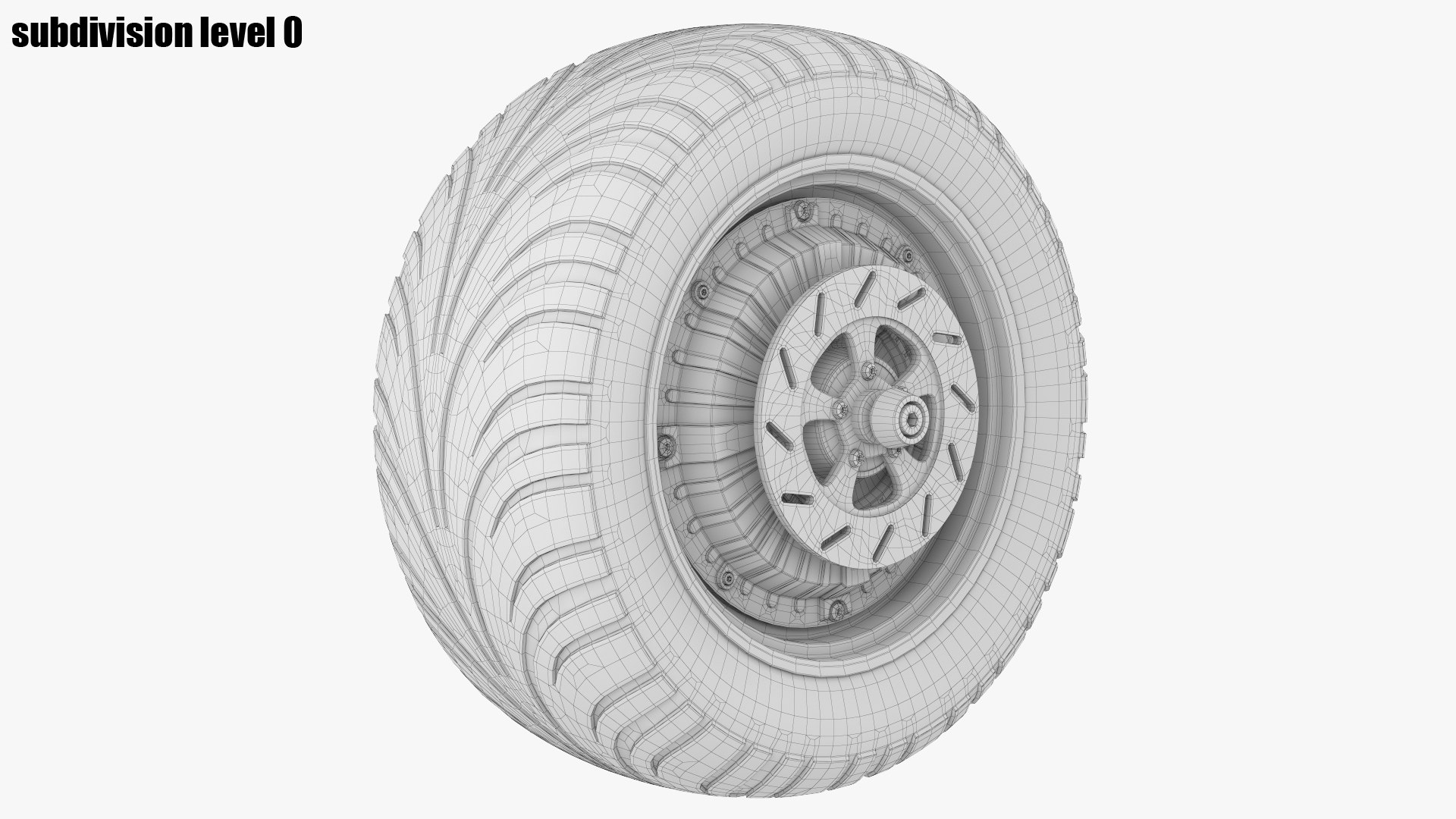 3D Wheel 09 - TurboSquid 1953779