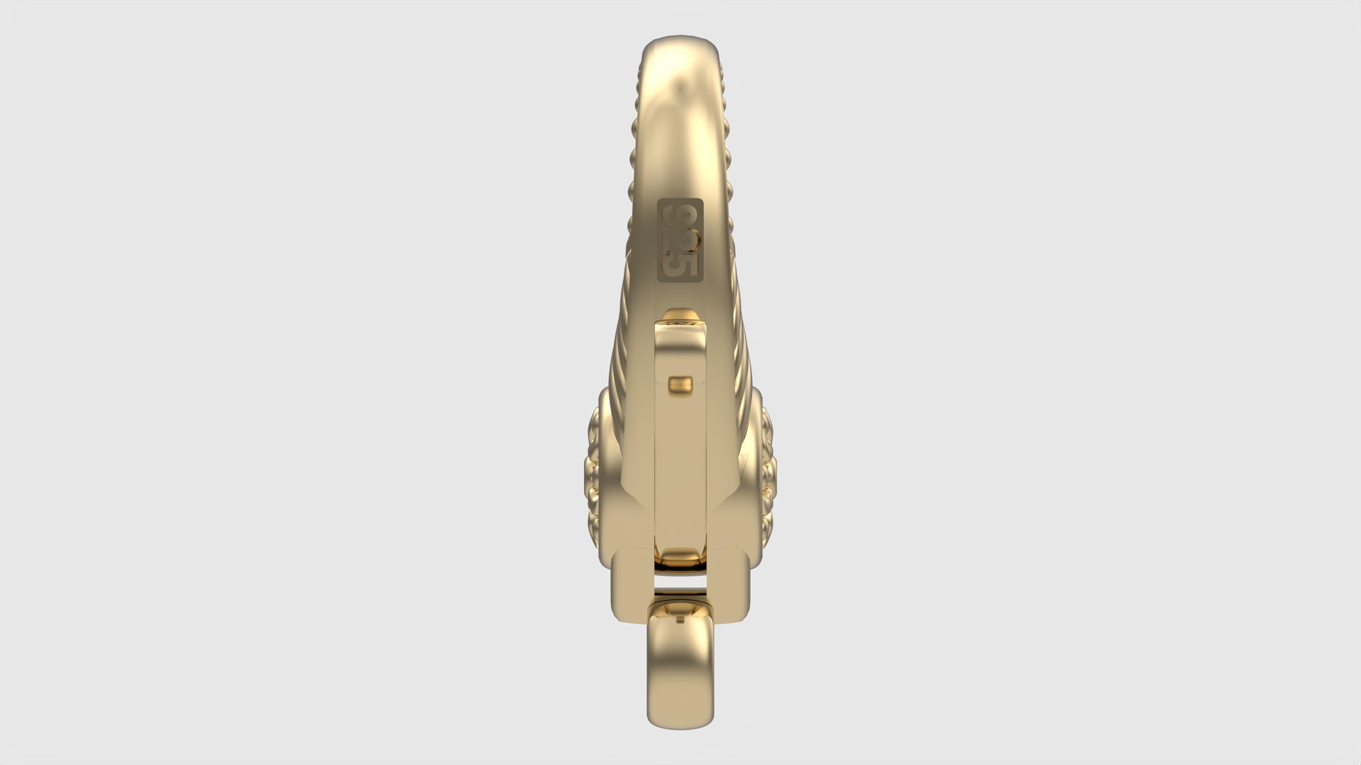 Elegant Beaded Closure Lock JDBCo 3D - TurboSquid 2342213