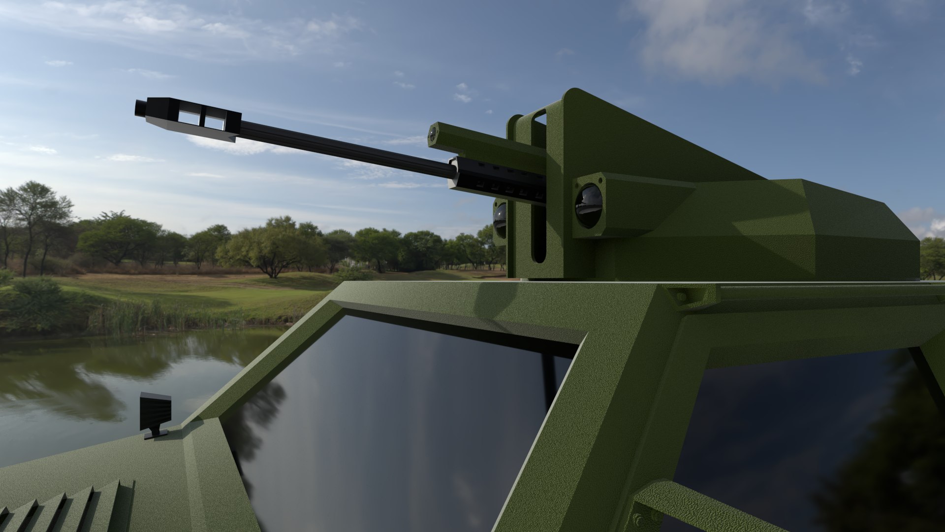 3D Model Military Vehicle - TurboSquid 2299207