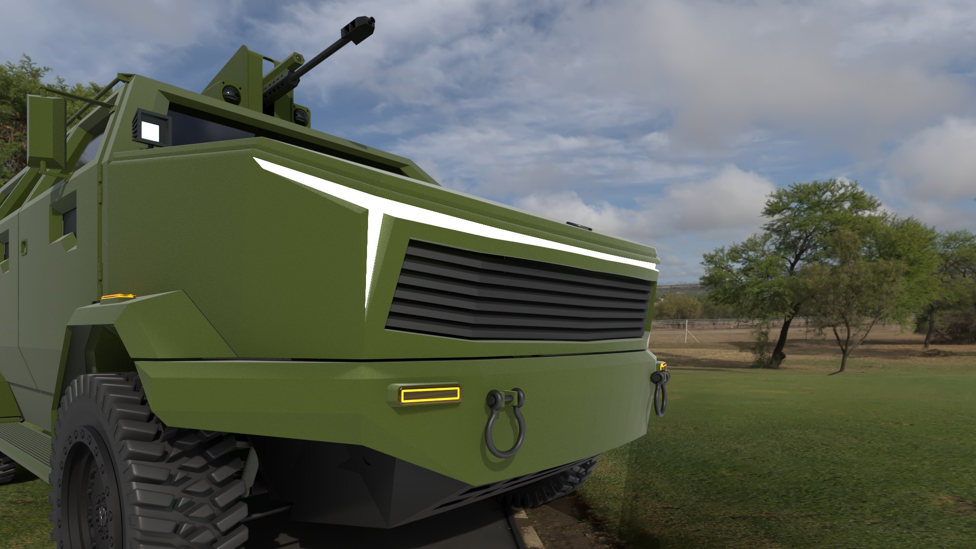 3D Model Military Vehicle - TurboSquid 2299207