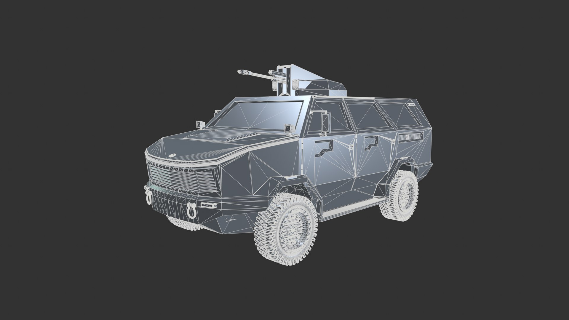 3D Model Military Vehicle - TurboSquid 2299207