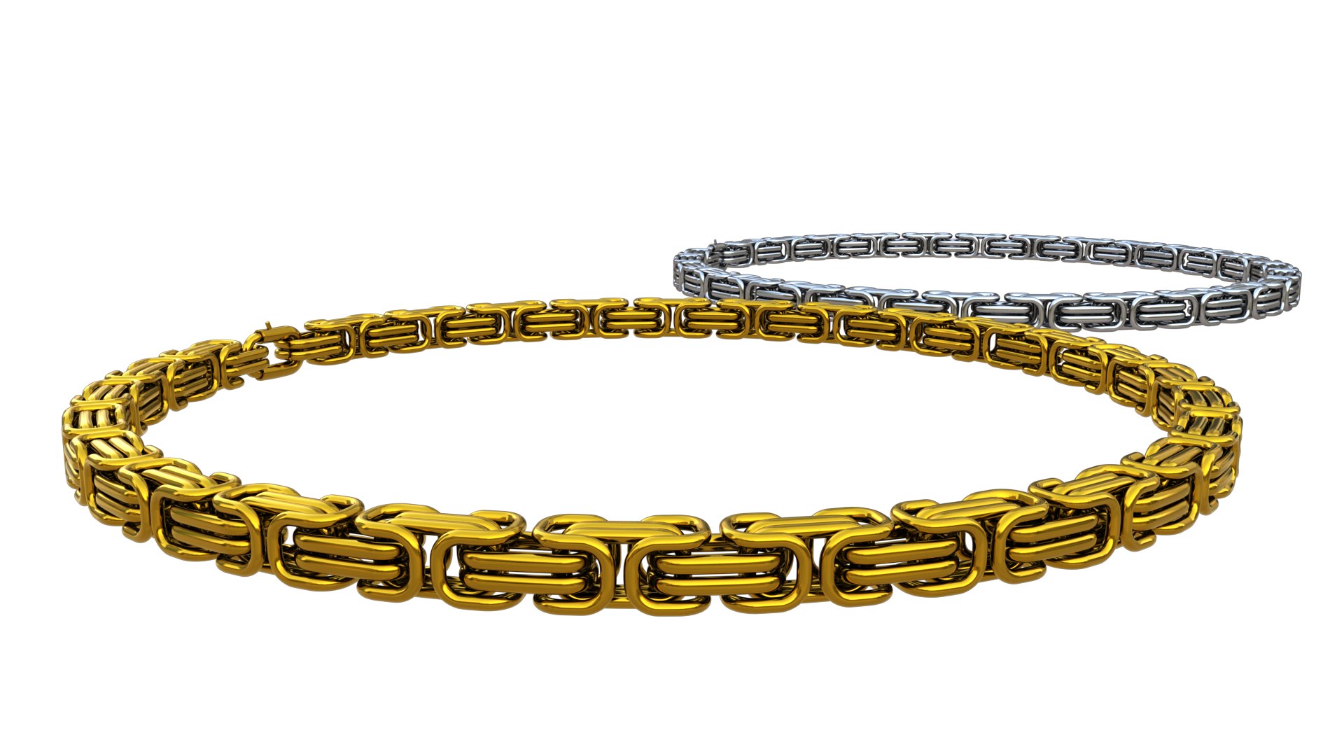 3D Gold Chain Unique Bundle Collections Model - TurboSquid 1995386