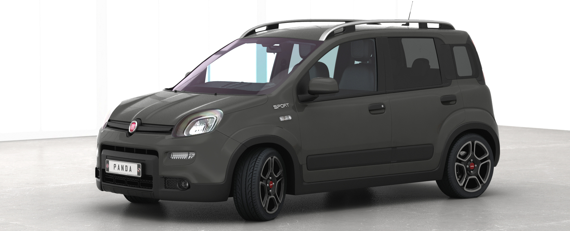 Modello 3D Fiat Panda 2021 Apertura porte e bagagliaio - TurboSquid 1682896