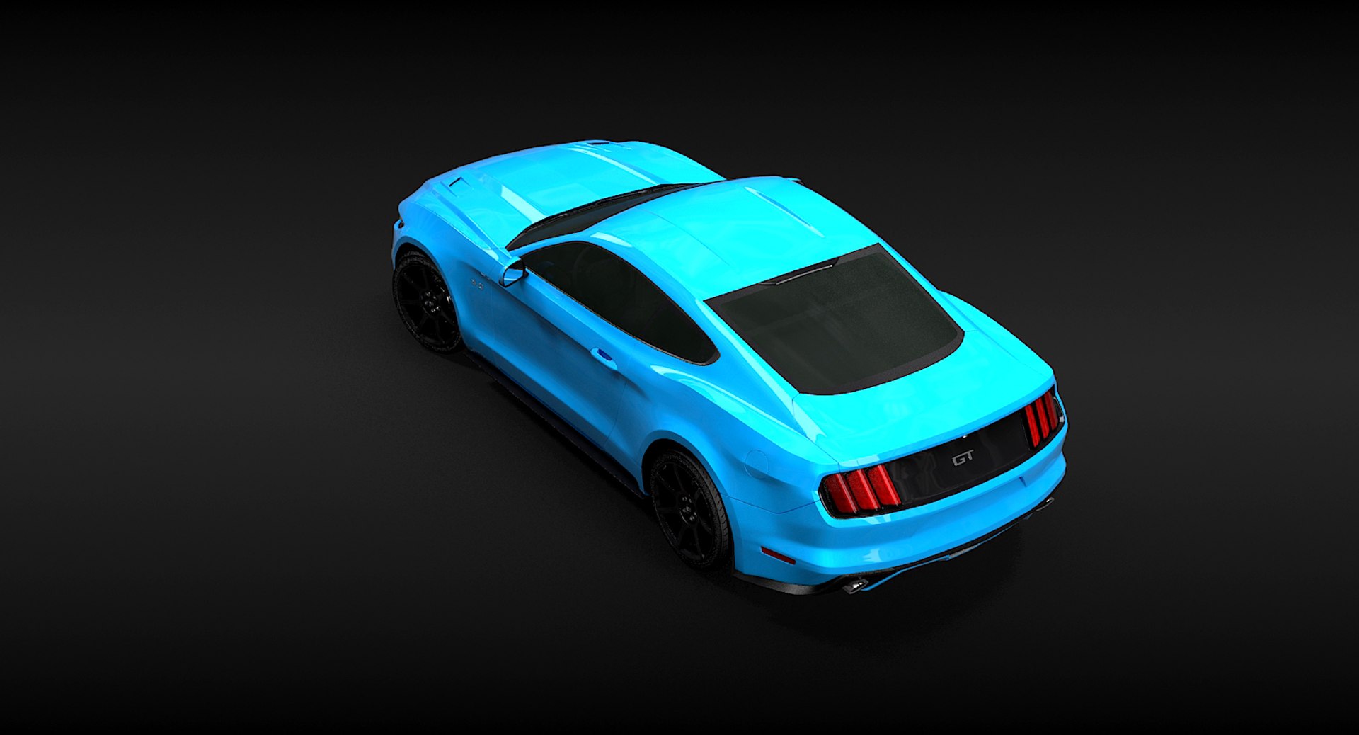3d Model Of Mustang Gt
