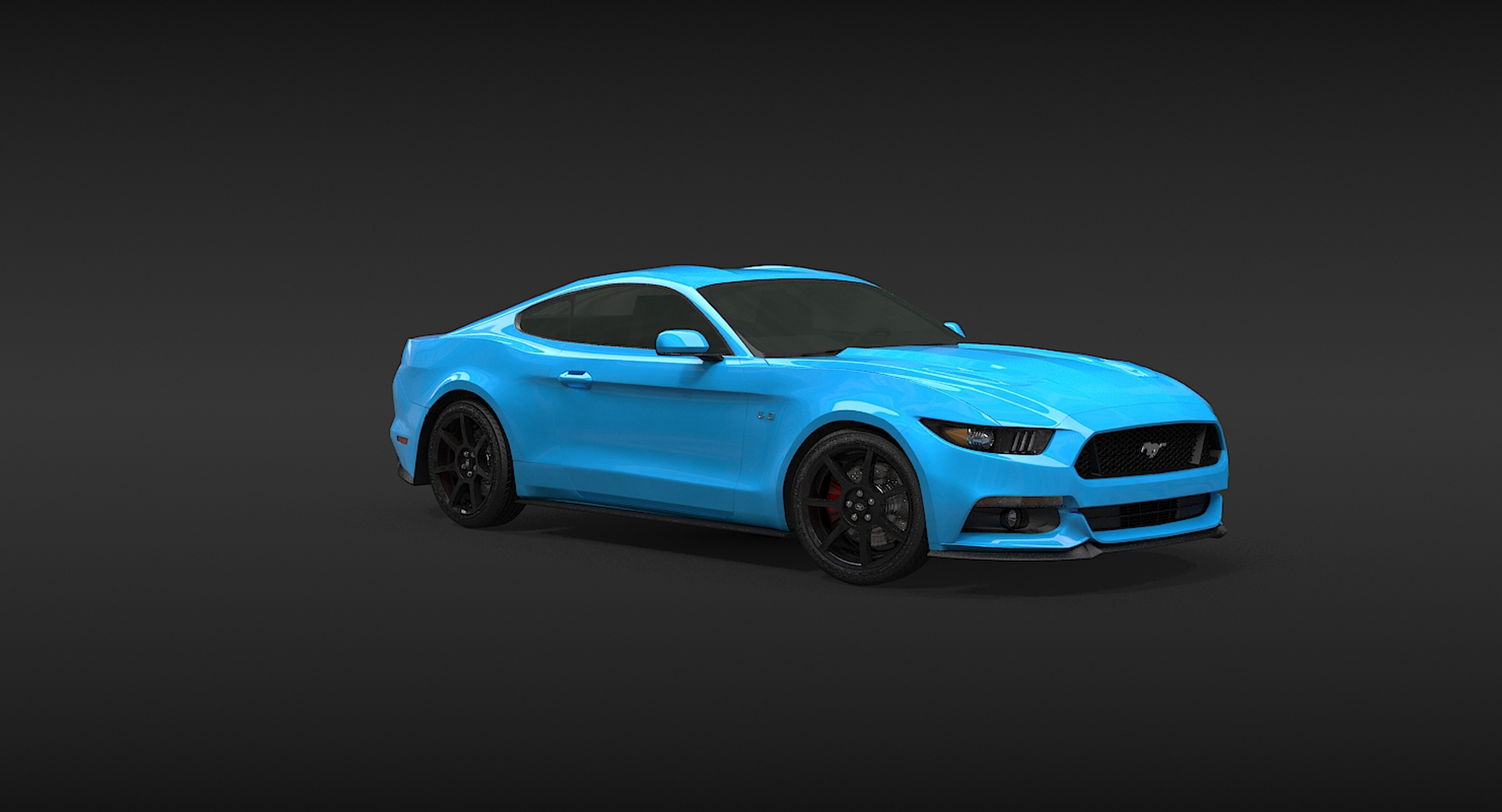 3d Model Of Mustang Gt
