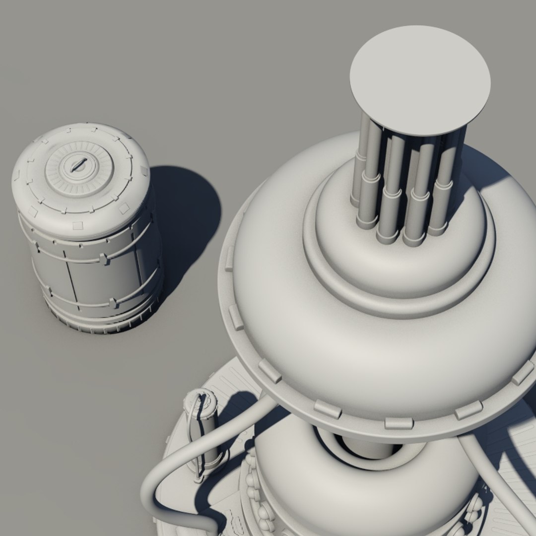 3D Model Sci-fi Asset - - TurboSquid 1163168