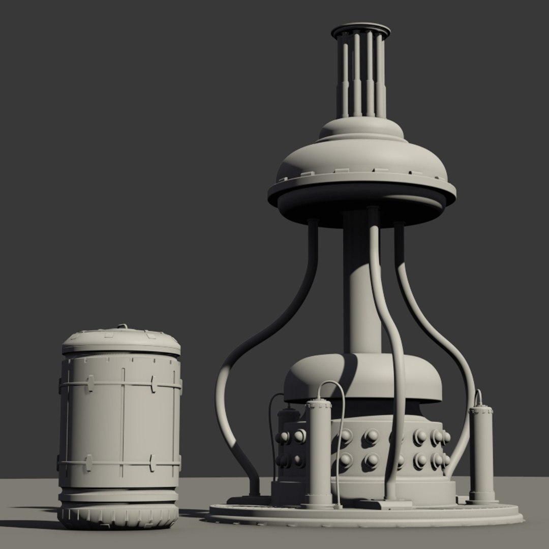 3D Model Sci-fi Asset - - TurboSquid 1163168