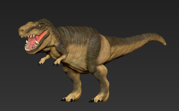 dinosaur t-rex obj