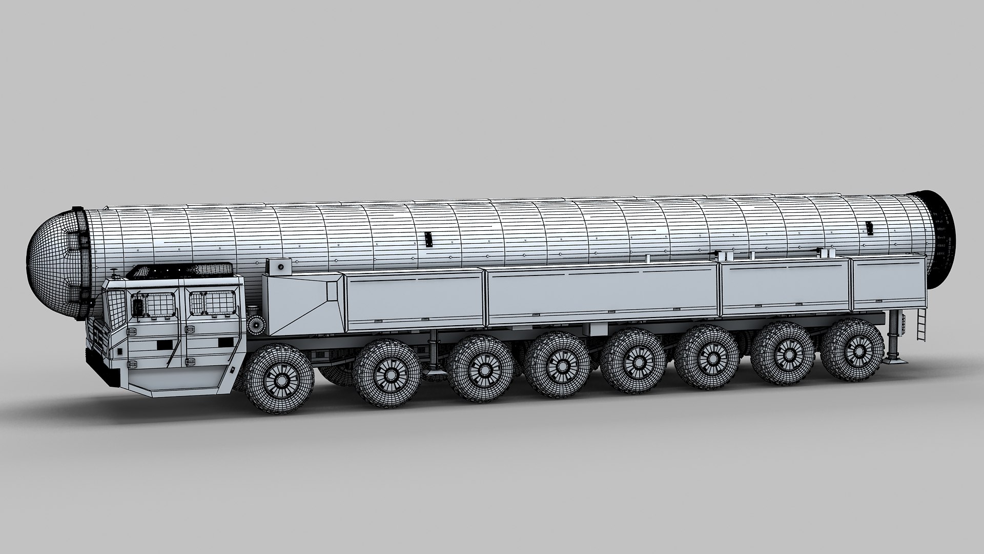 Chinese Df-41 Missile 3D Model - TurboSquid 1468656