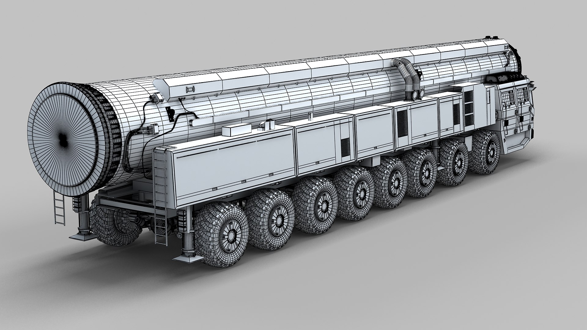 Chinese Df-41 Missile 3D Model - TurboSquid 1468656