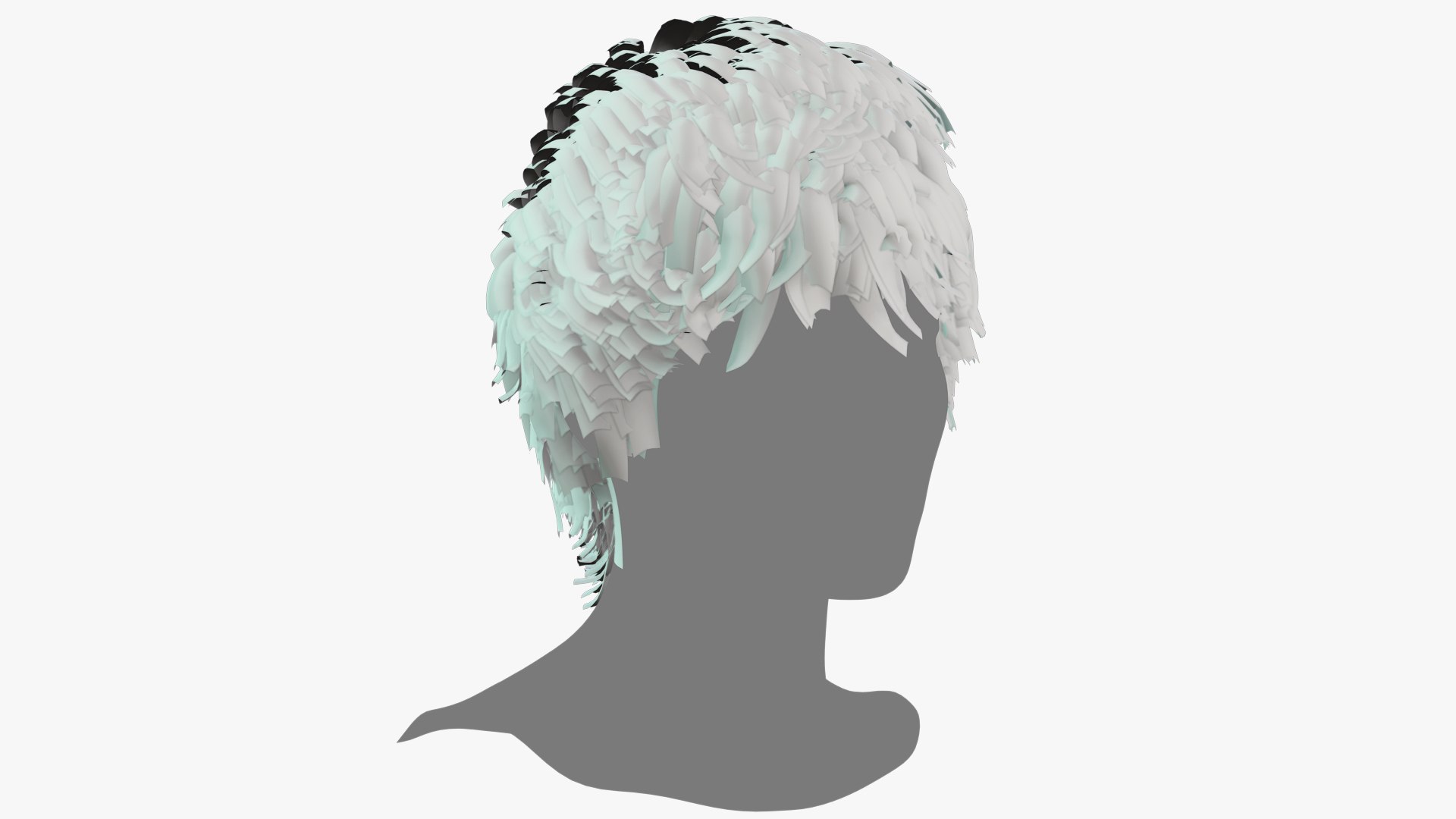Male Hair - 006 3D Model - TurboSquid 1776282