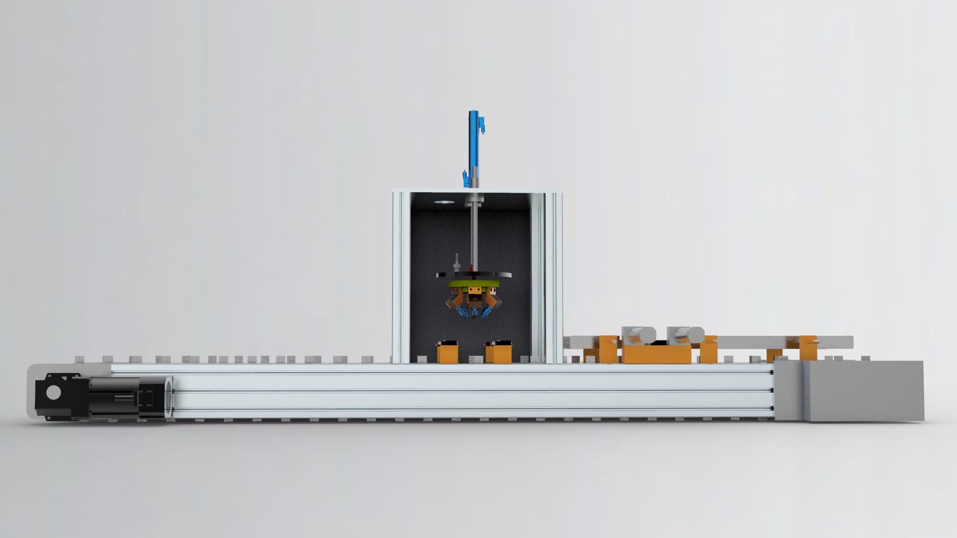 3D Cleaning Assembly Line - TurboSquid 1953884