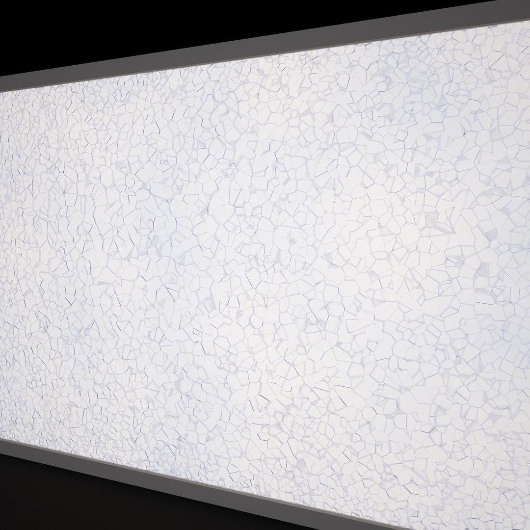 broken glass wall light