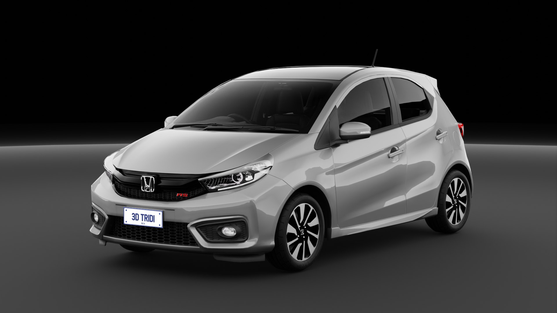 3D Honda Brio RS 2020 With Interior HQ Low Poly - TurboSquid 2223174