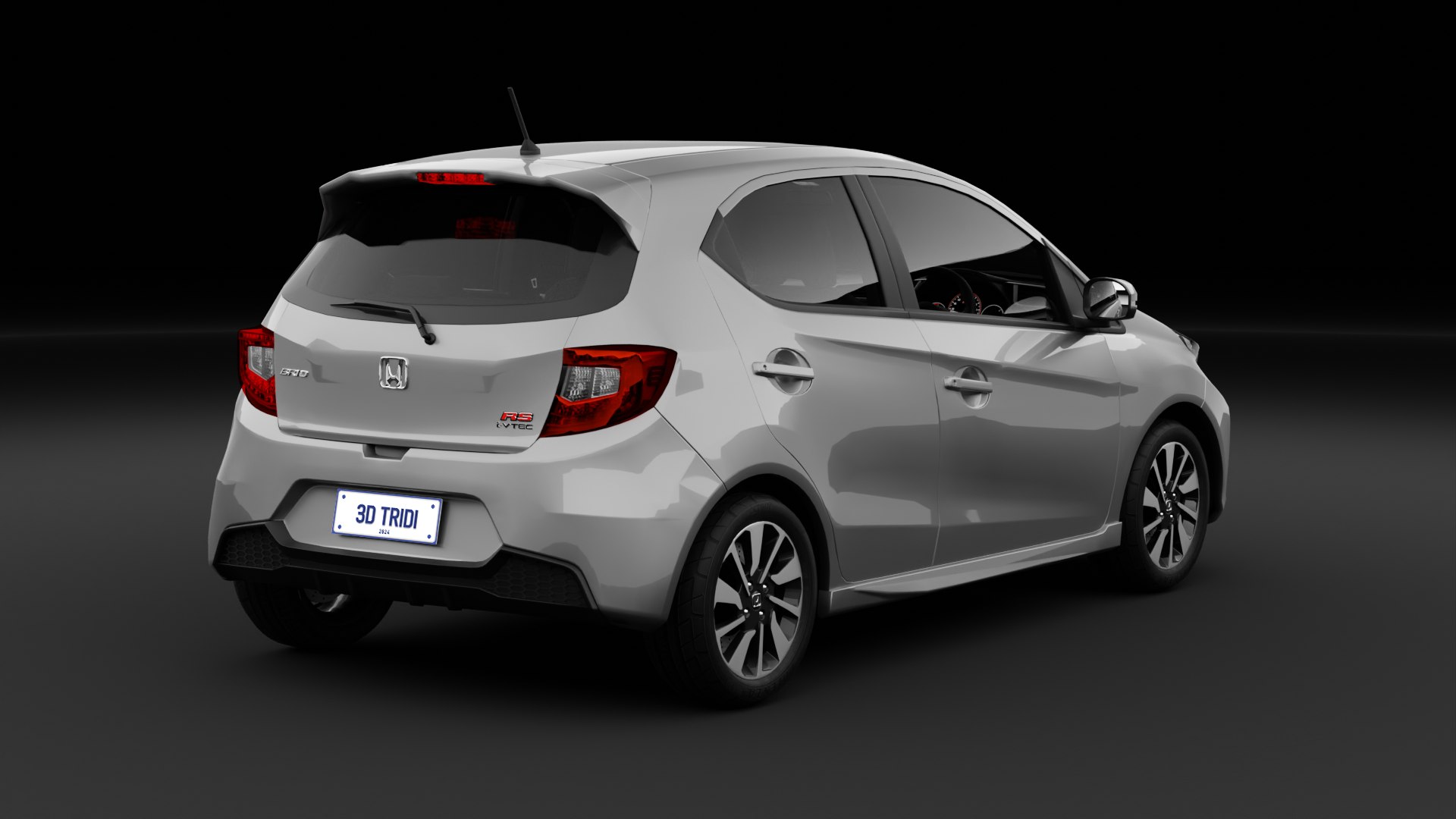 3D Honda Brio RS 2020 With Interior HQ Low Poly - TurboSquid 2223174