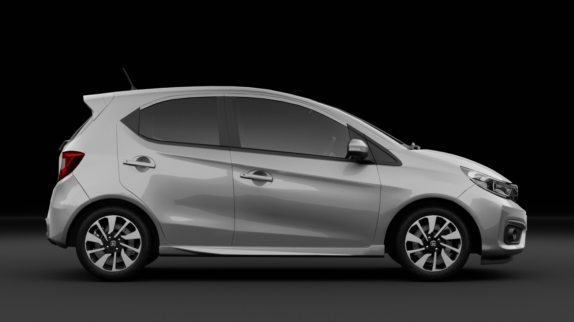 3D Honda Brio RS 2020 With Interior HQ Low Poly - TurboSquid 2223174