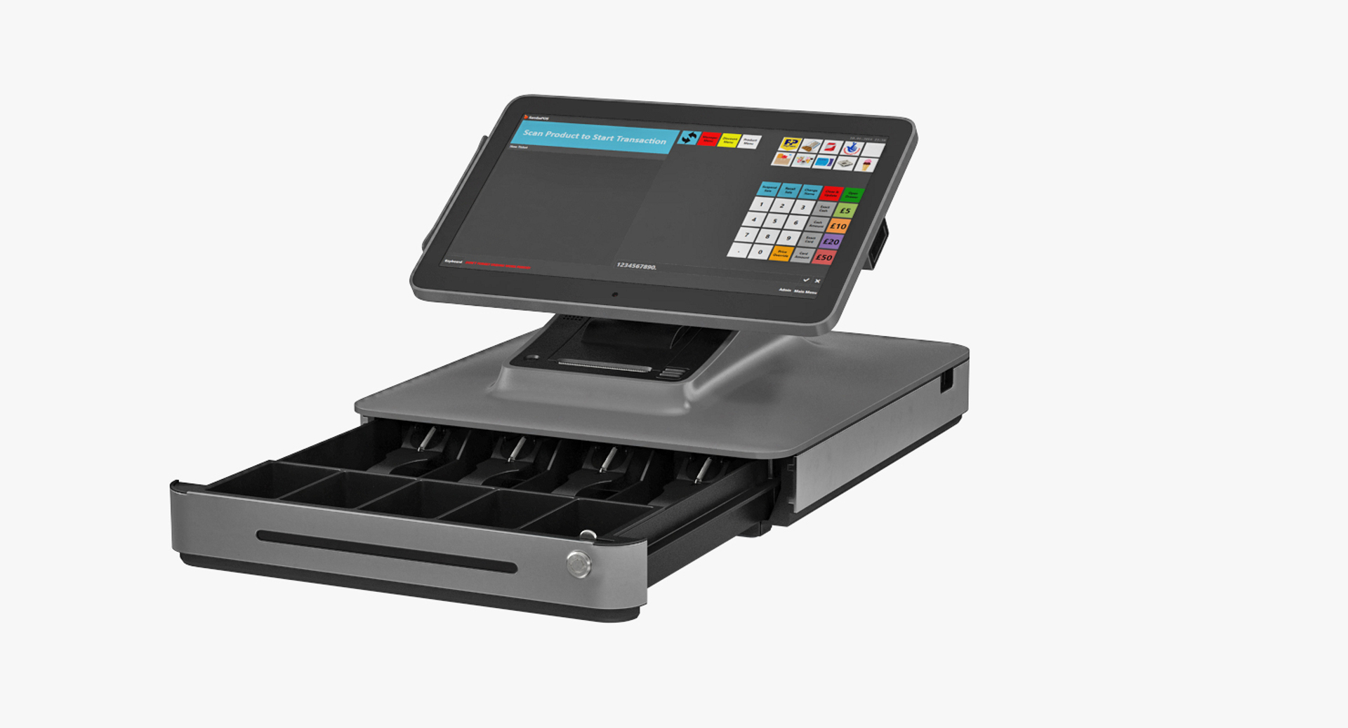 3D Modern Mobile Pos Terminal - TurboSquid 1219495