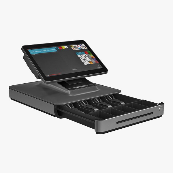 3D modern mobile pos terminal - TurboSquid 1219495