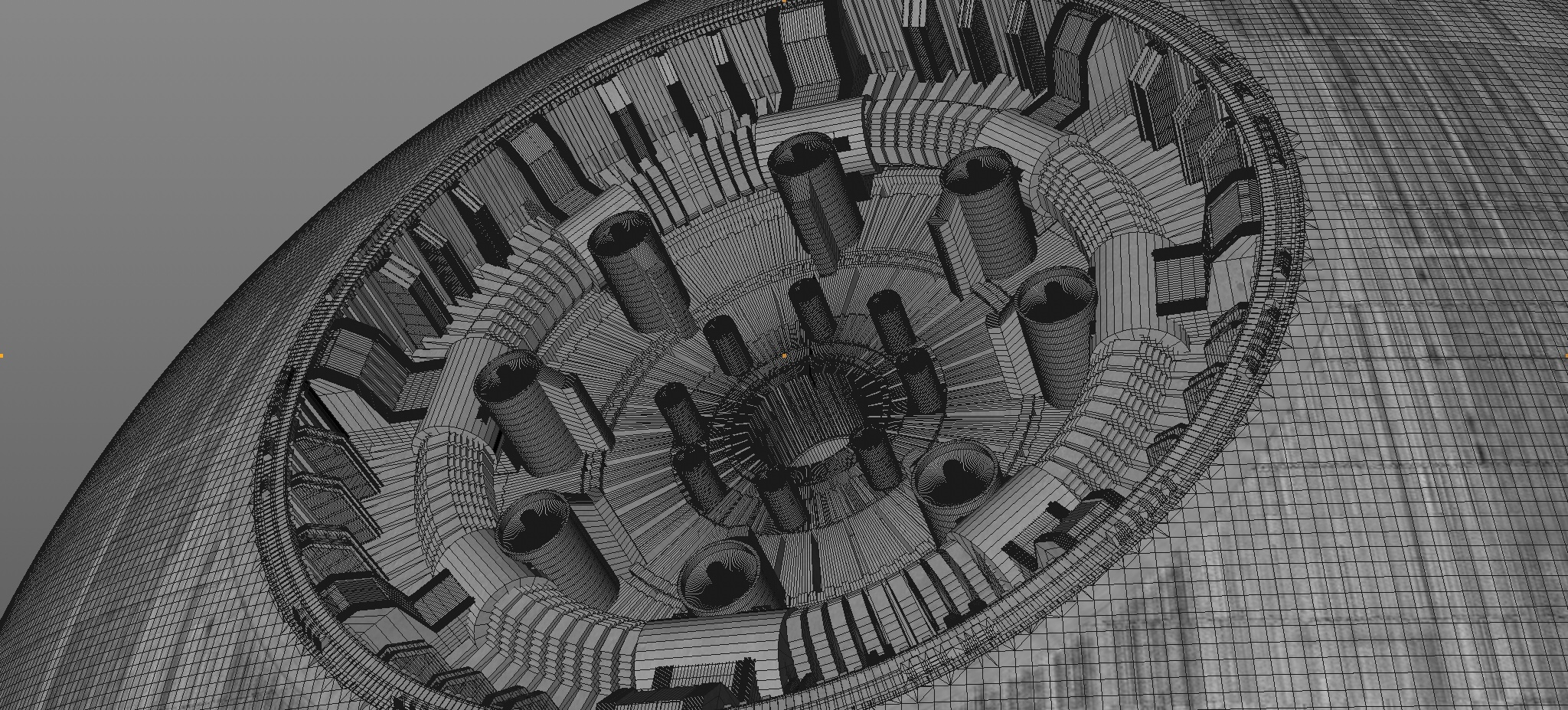 3D модель Звезда Смерти (1) - TurboSquid 1384923
