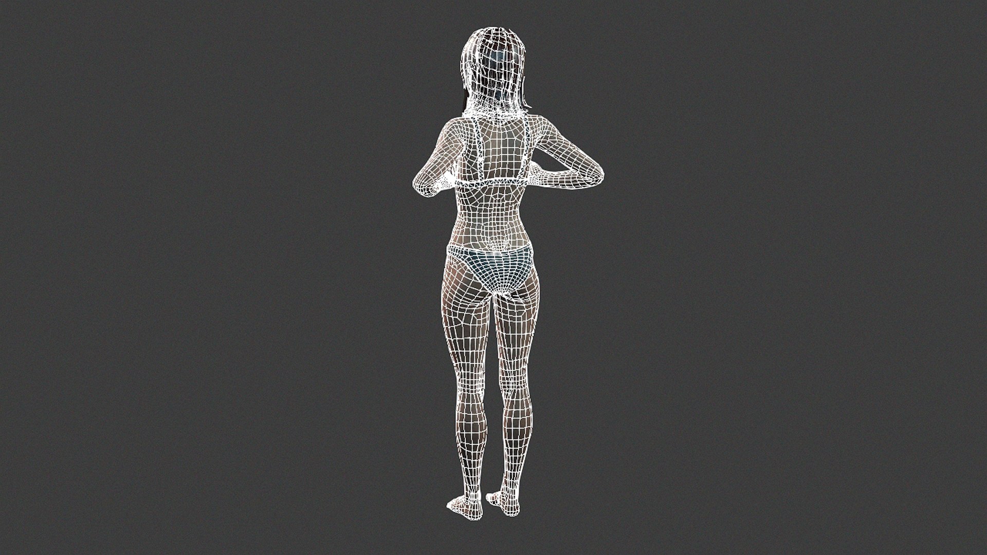 Beautiful Woman -Rigged 3d character 3D - TurboSquid 1732512