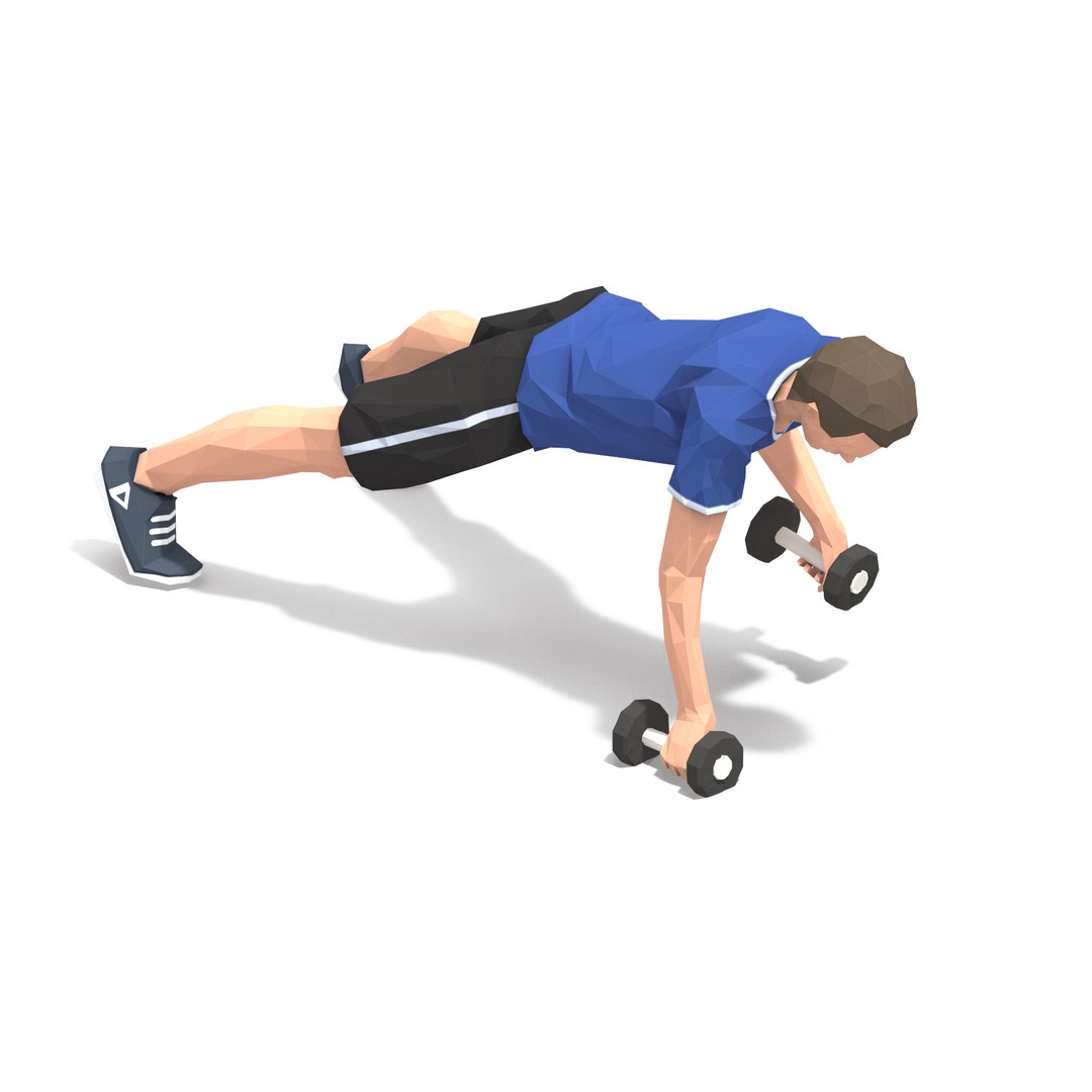 Animations Exercise Man 3D - TurboSquid 1706227