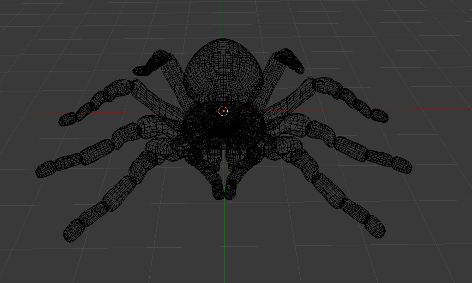3d Goliath Bird Eater Model