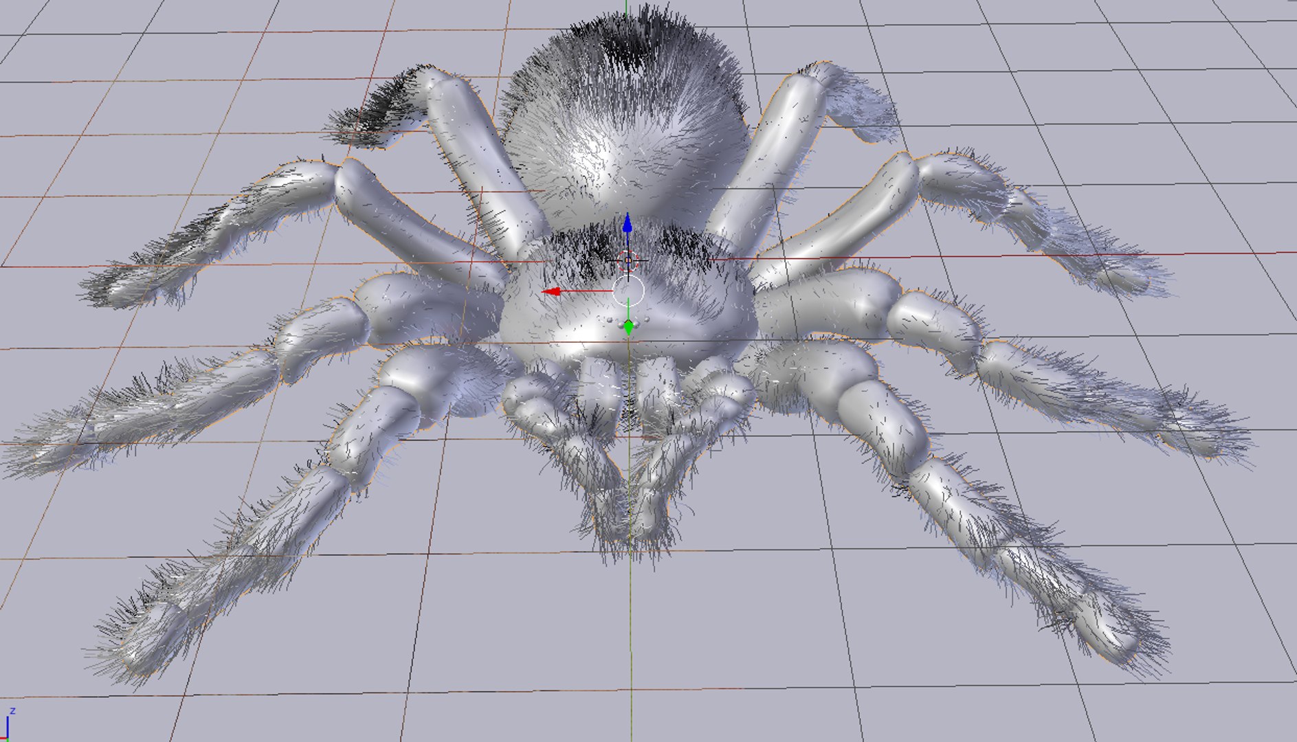 3d Goliath Bird Eater Model