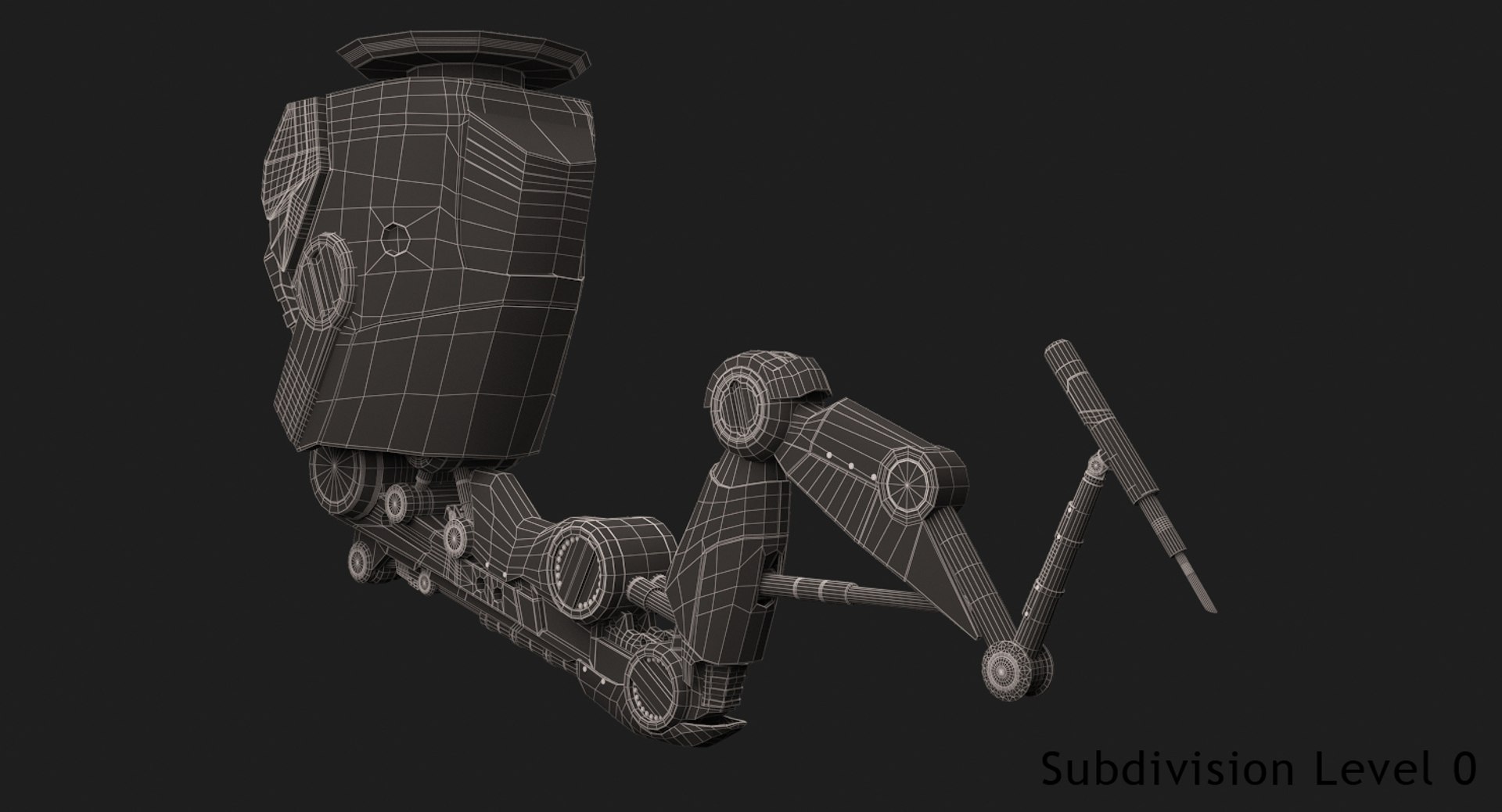 3ds Max Robotic Arm