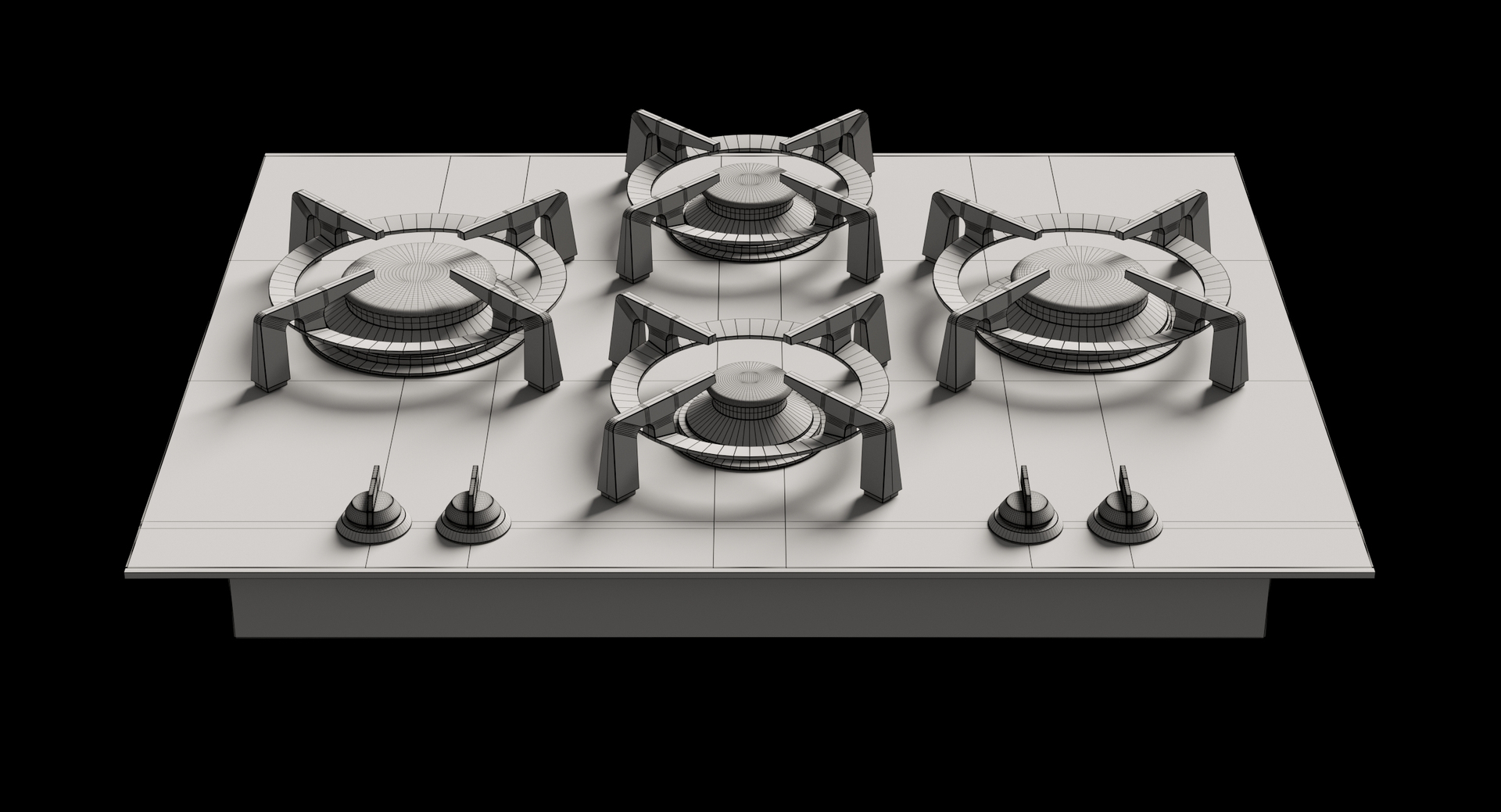 3D realistic hob dolce stil - TurboSquid 1434971