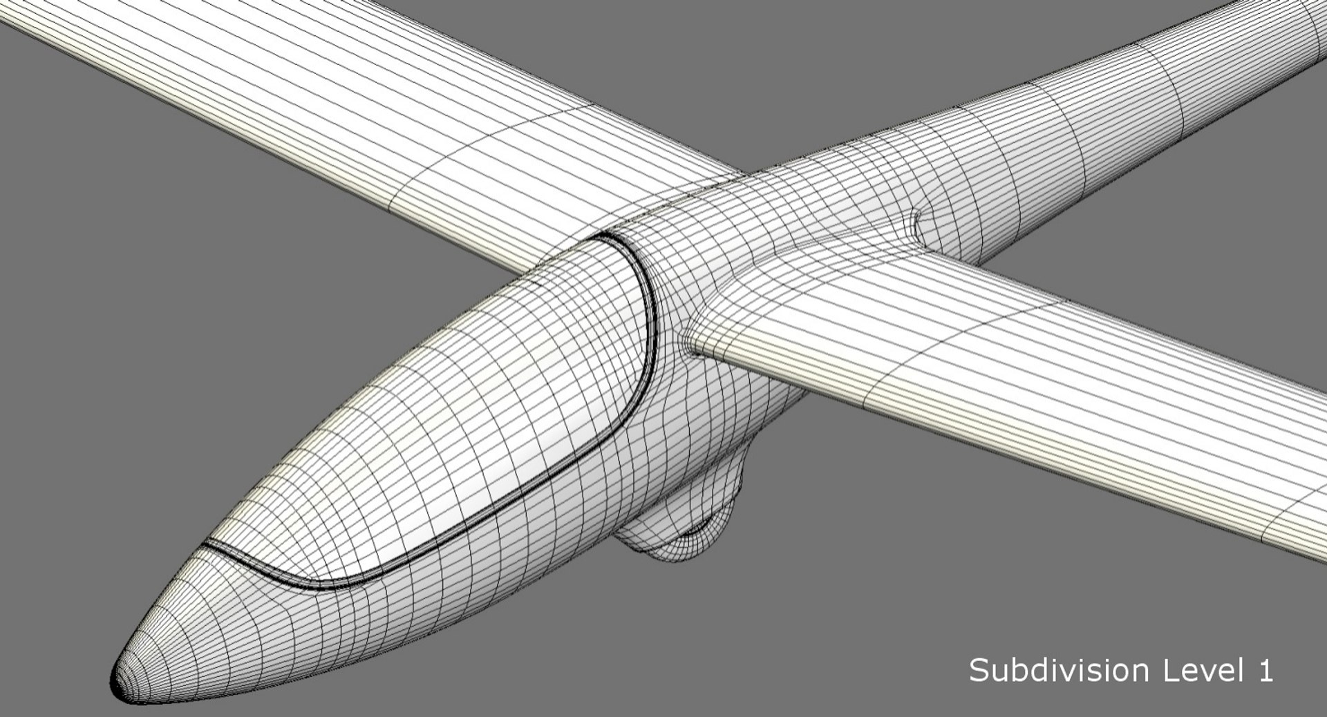 Glider 3D model - TurboSquid 1190181