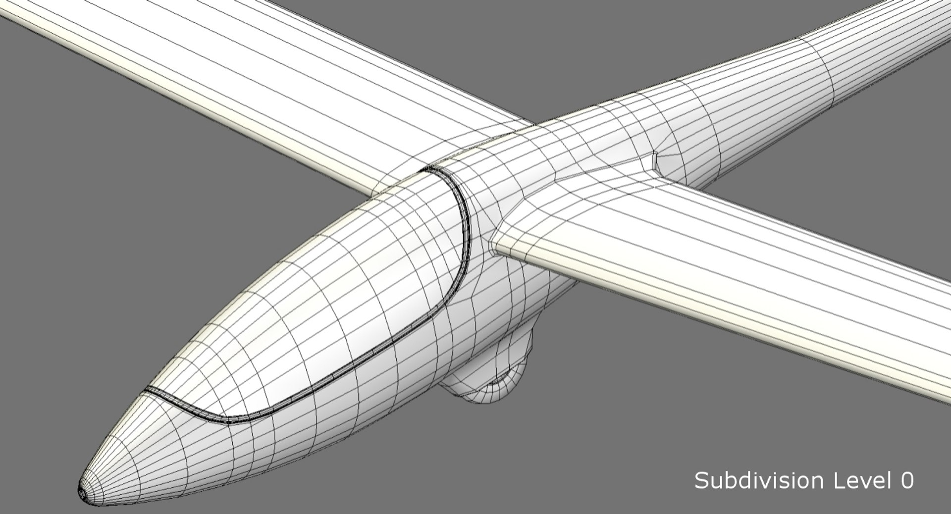 Glider 3D model - TurboSquid 1190181