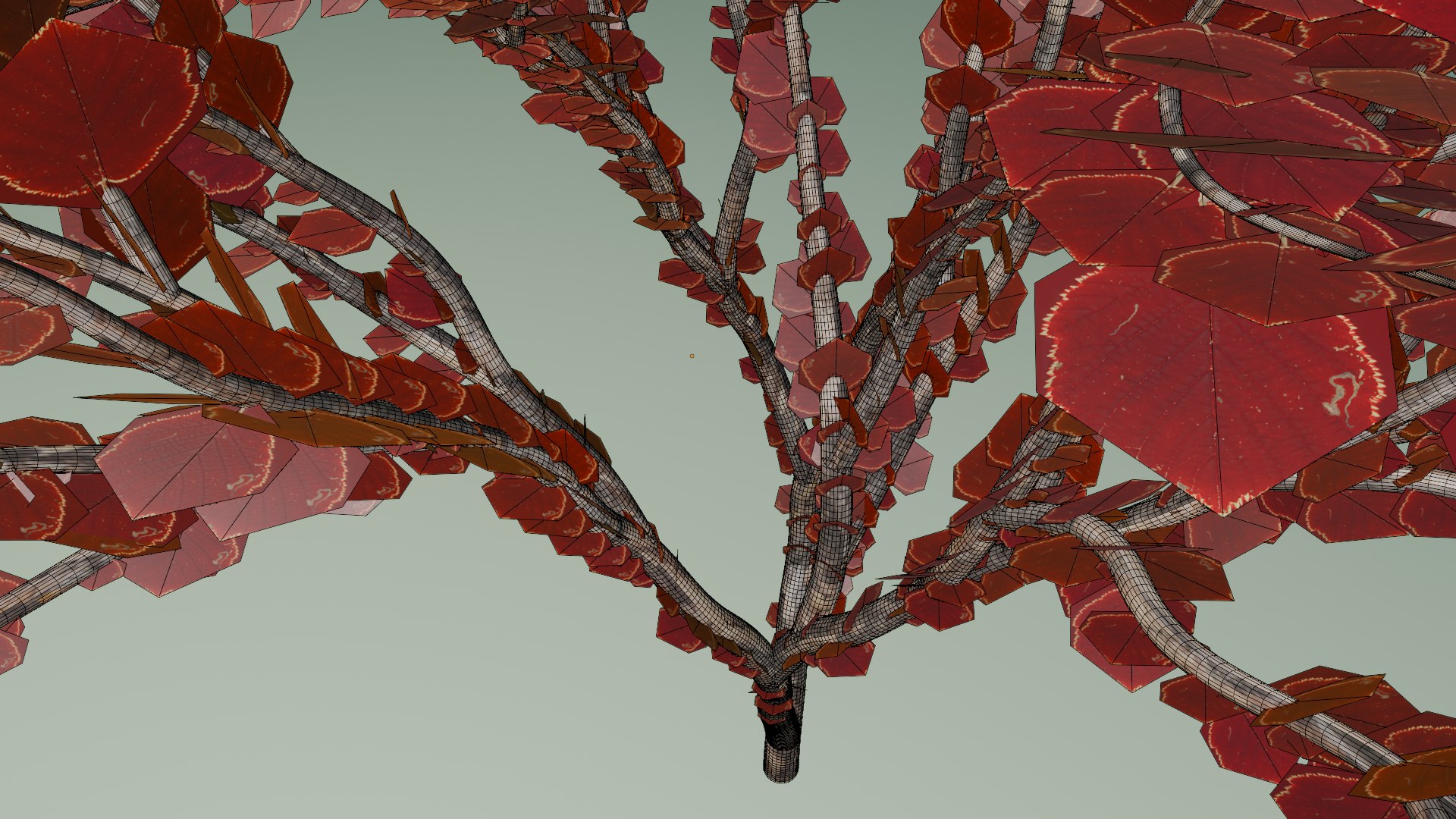 Red-leafed Shrub Acalypha Wilkesiana 3D - TurboSquid 2333847