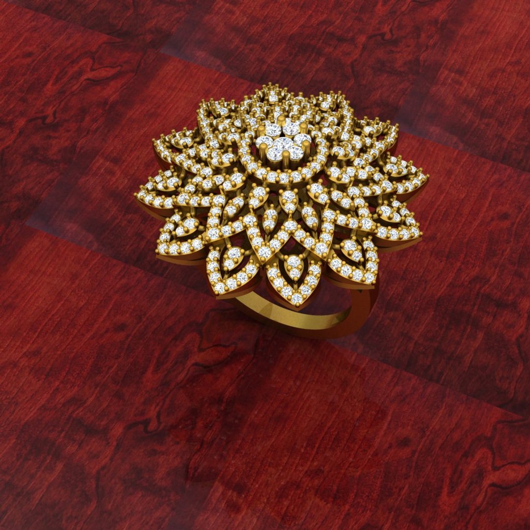 Ladies Ring 3D Model - TurboSquid 1587367