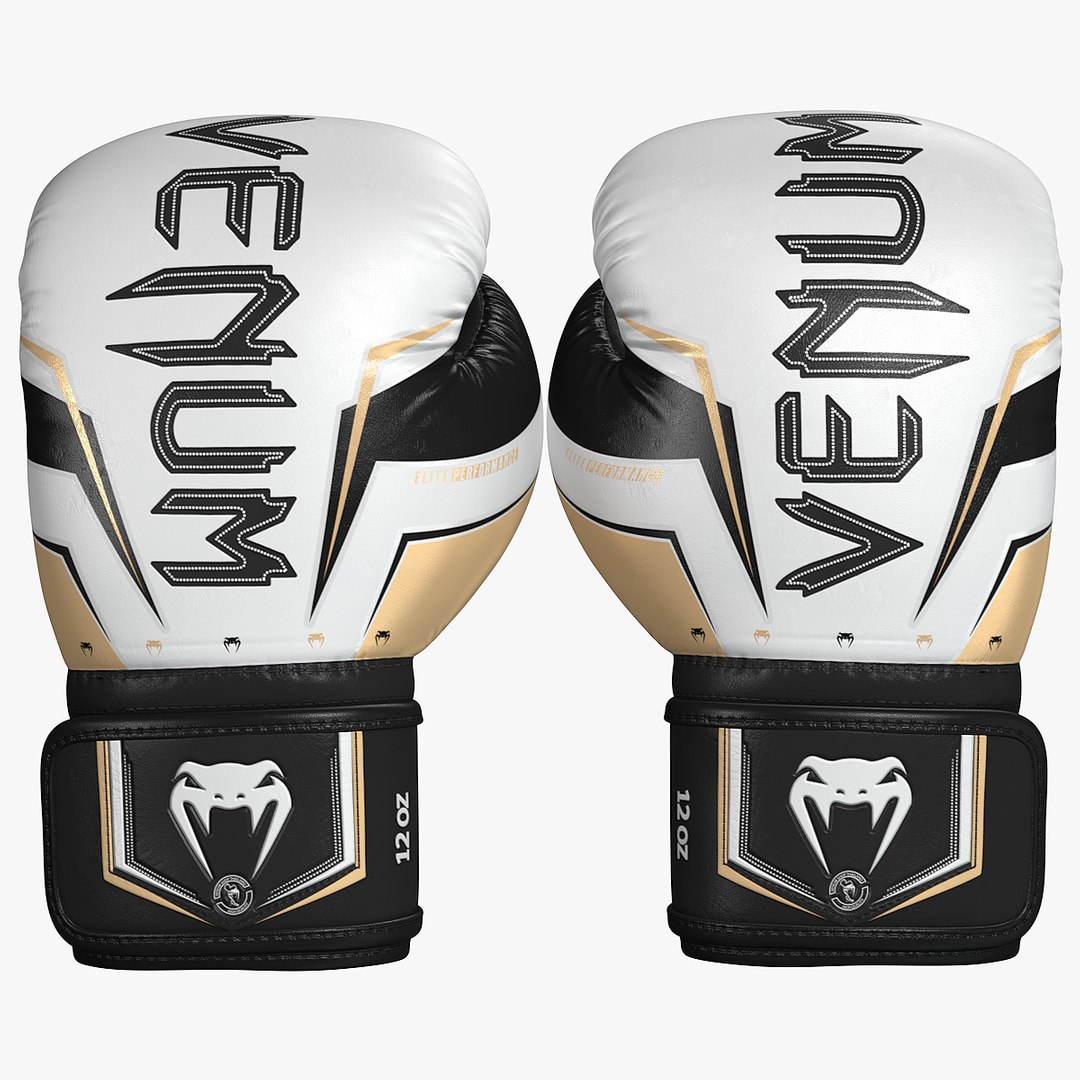 Boxing Punch Gloves White Venum Elite Evo 8k model - TurboSquid 2051830