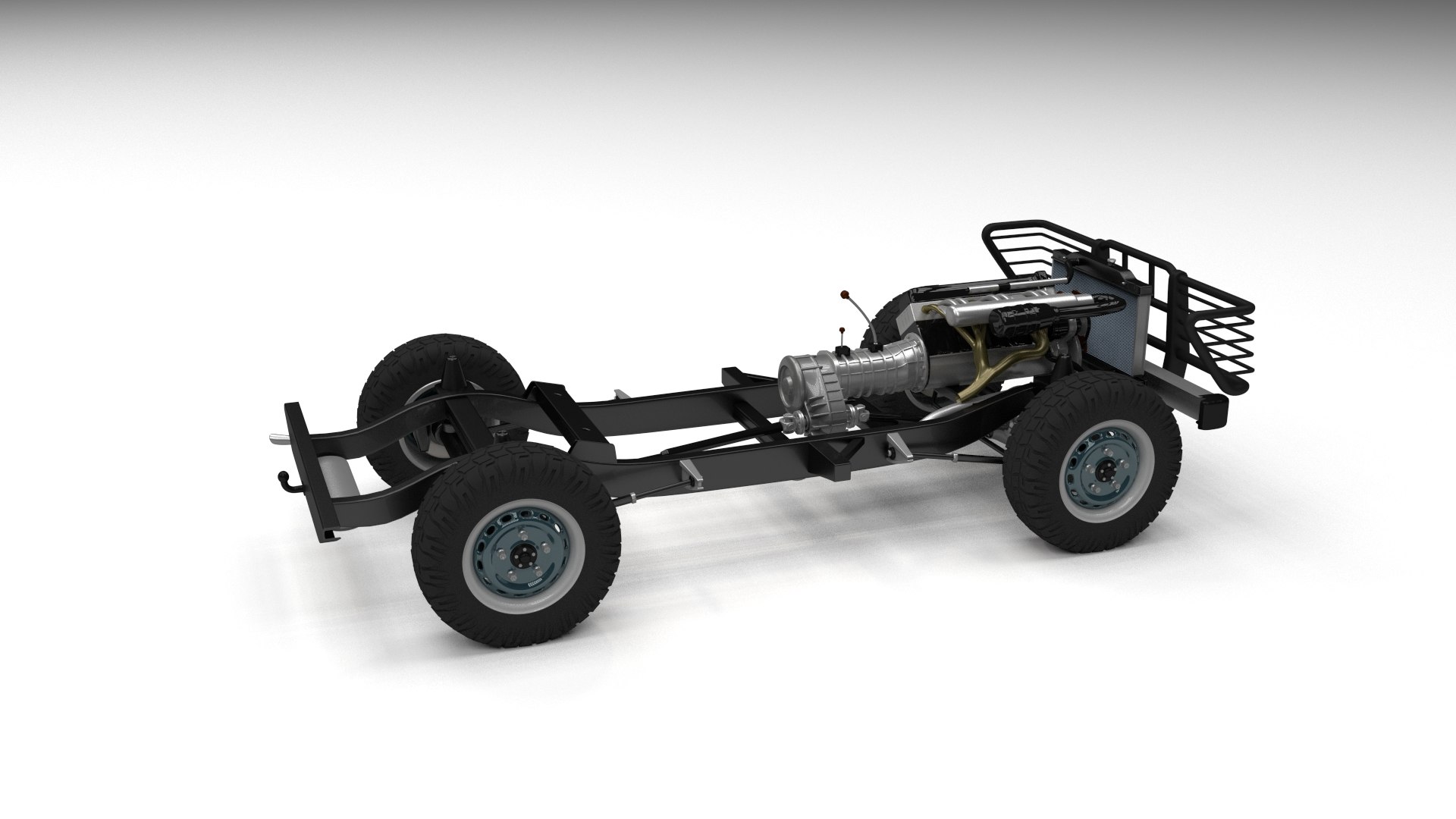 3d Model Land Rover Defender 90