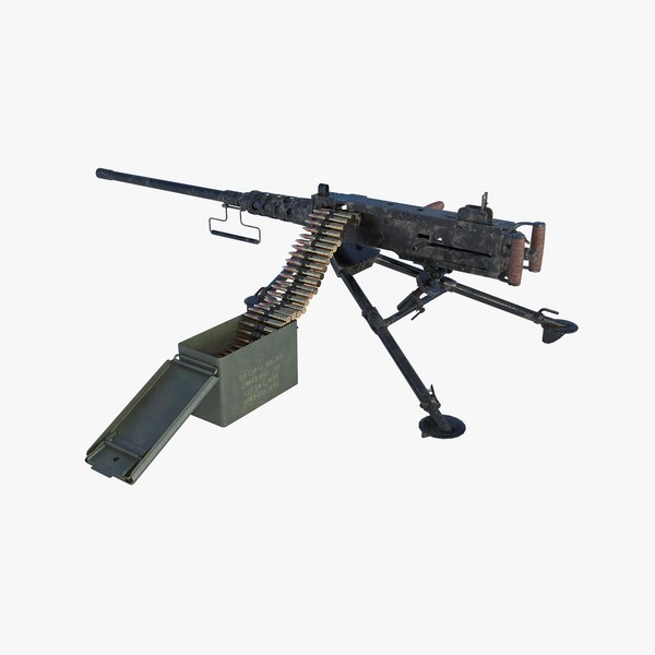 Machine Gun 3D Models for Download | TurboSquid
