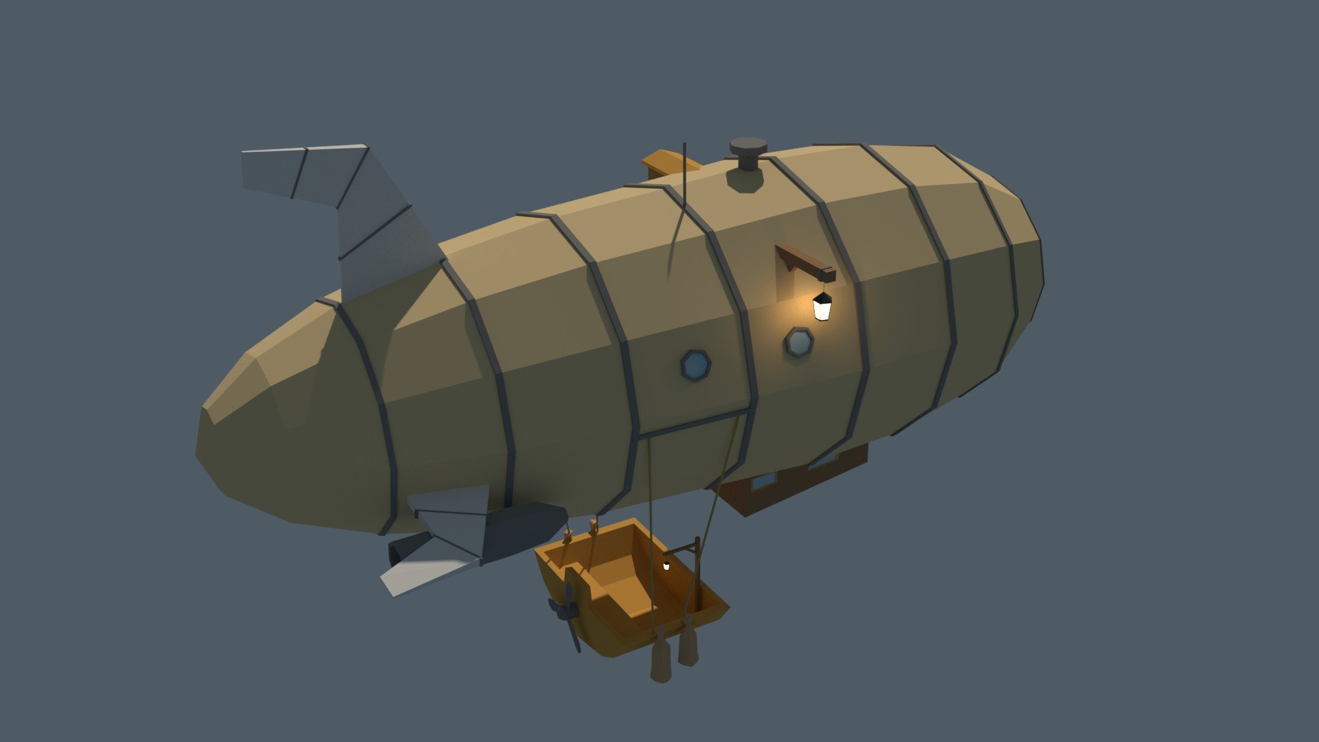 Zeppelin 3D Model - TurboSquid 1188842